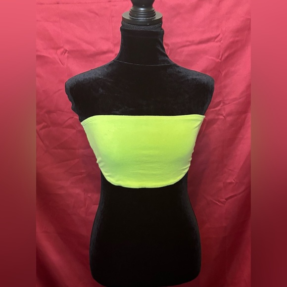 wild fable | Tops | Neon Green Tube Top | Poshmark